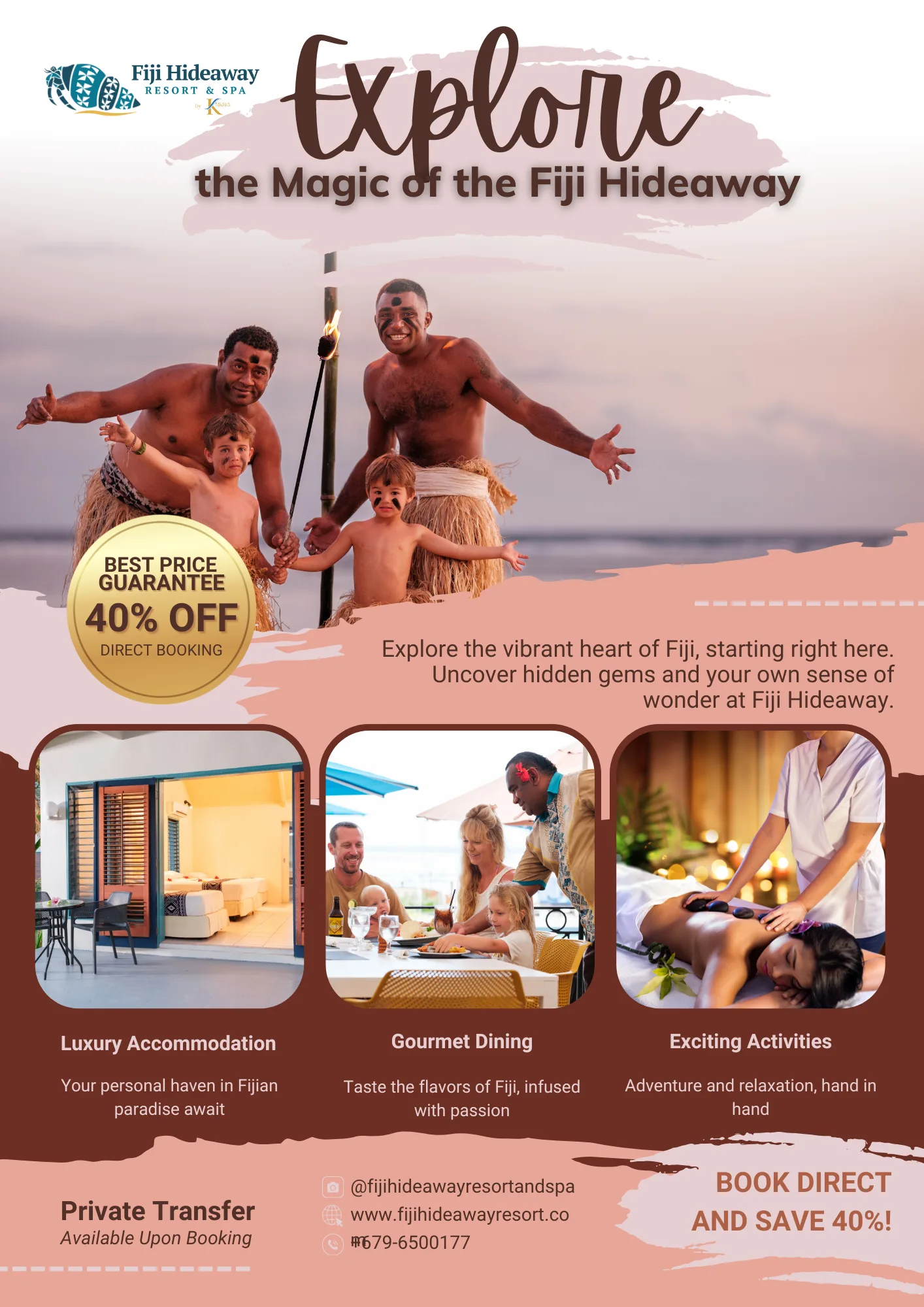 Explore the Magic of Fiji at the Fiji Hideaway Resort & Spa - Fiji ...